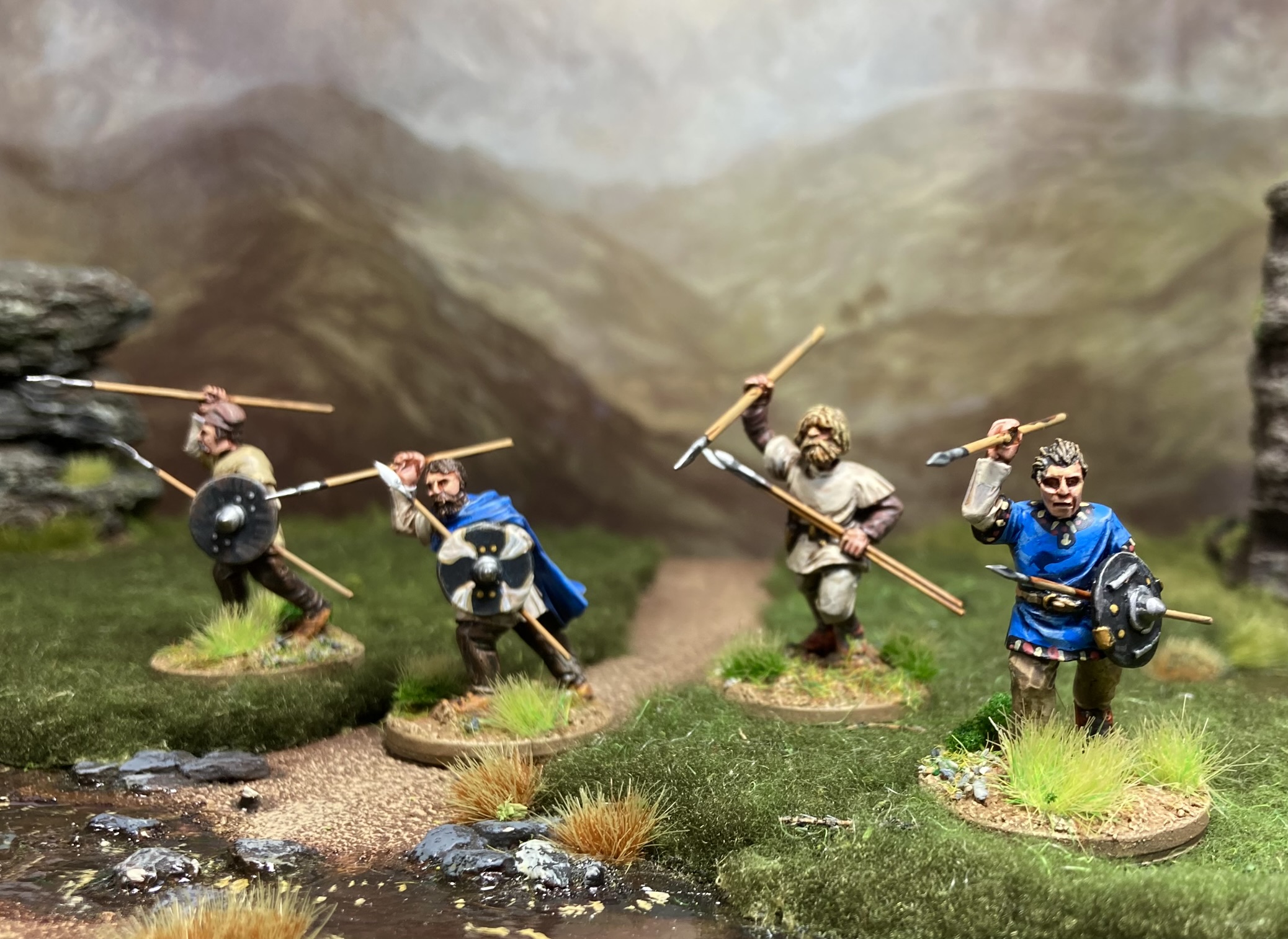 A handful of Saxon skirmishers – mogsymakes