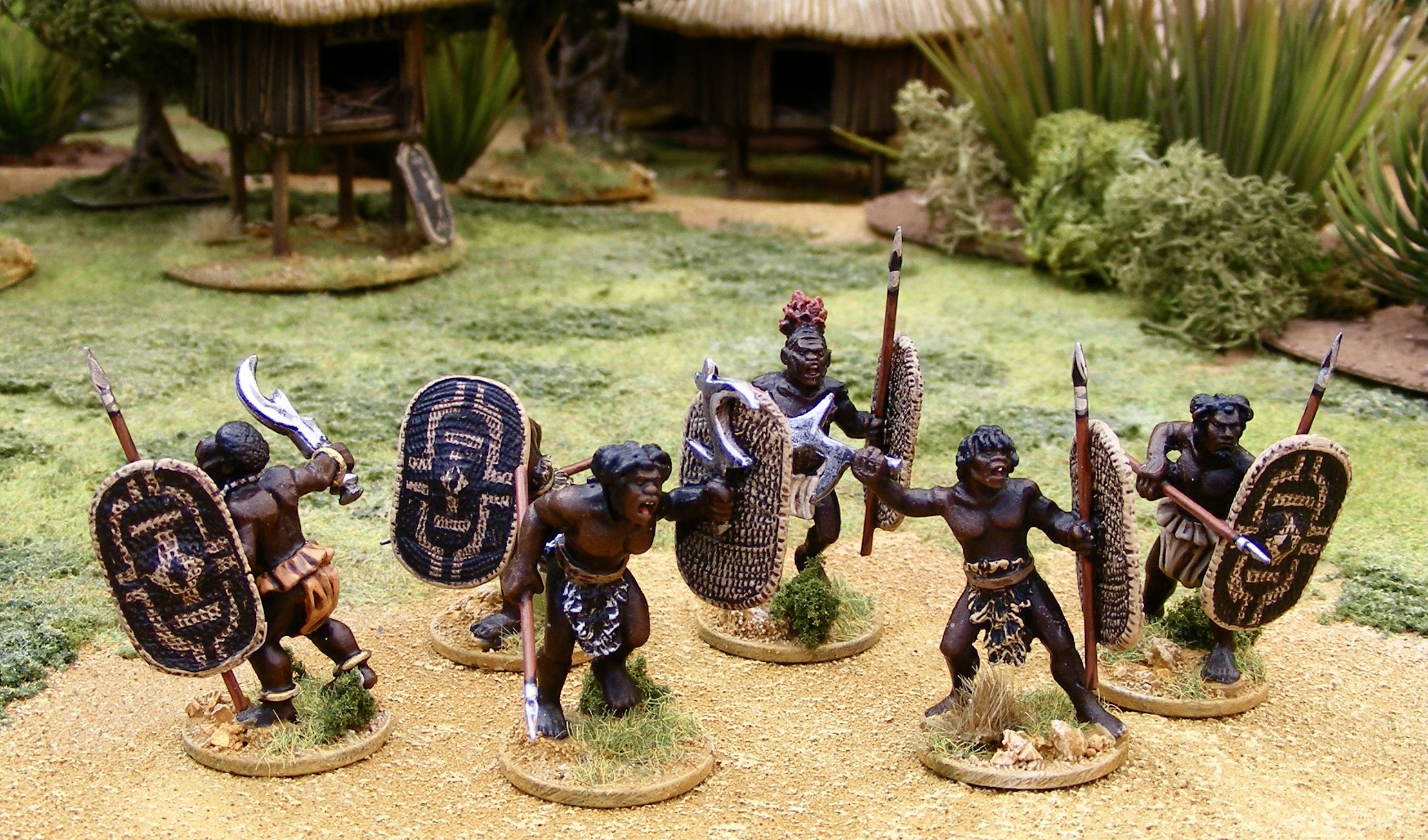 Azande! 19th Century African Warriors – mogsymakes