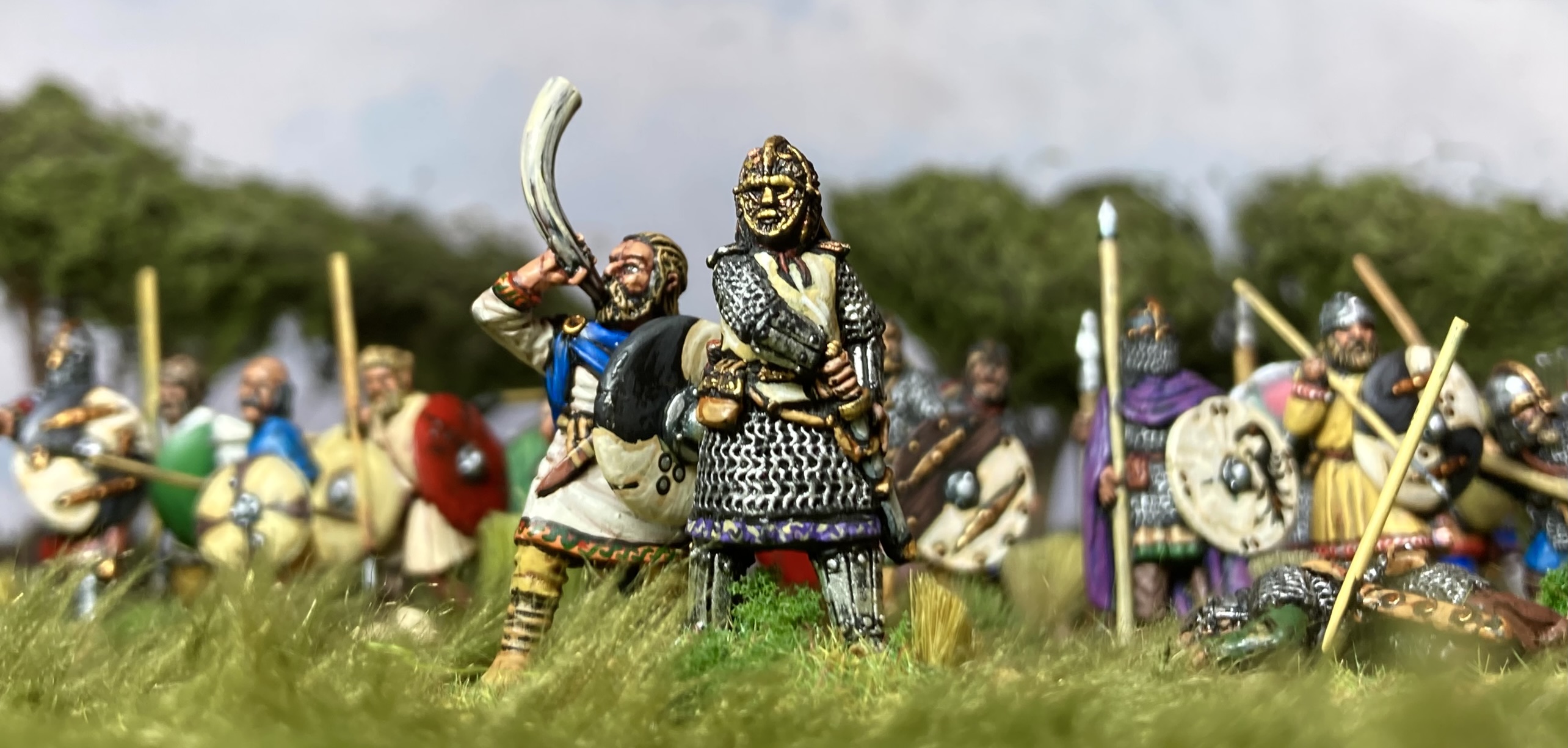 Wargaming the age of the Anglo-Saxons at Sutton Hoo – mogsymakes