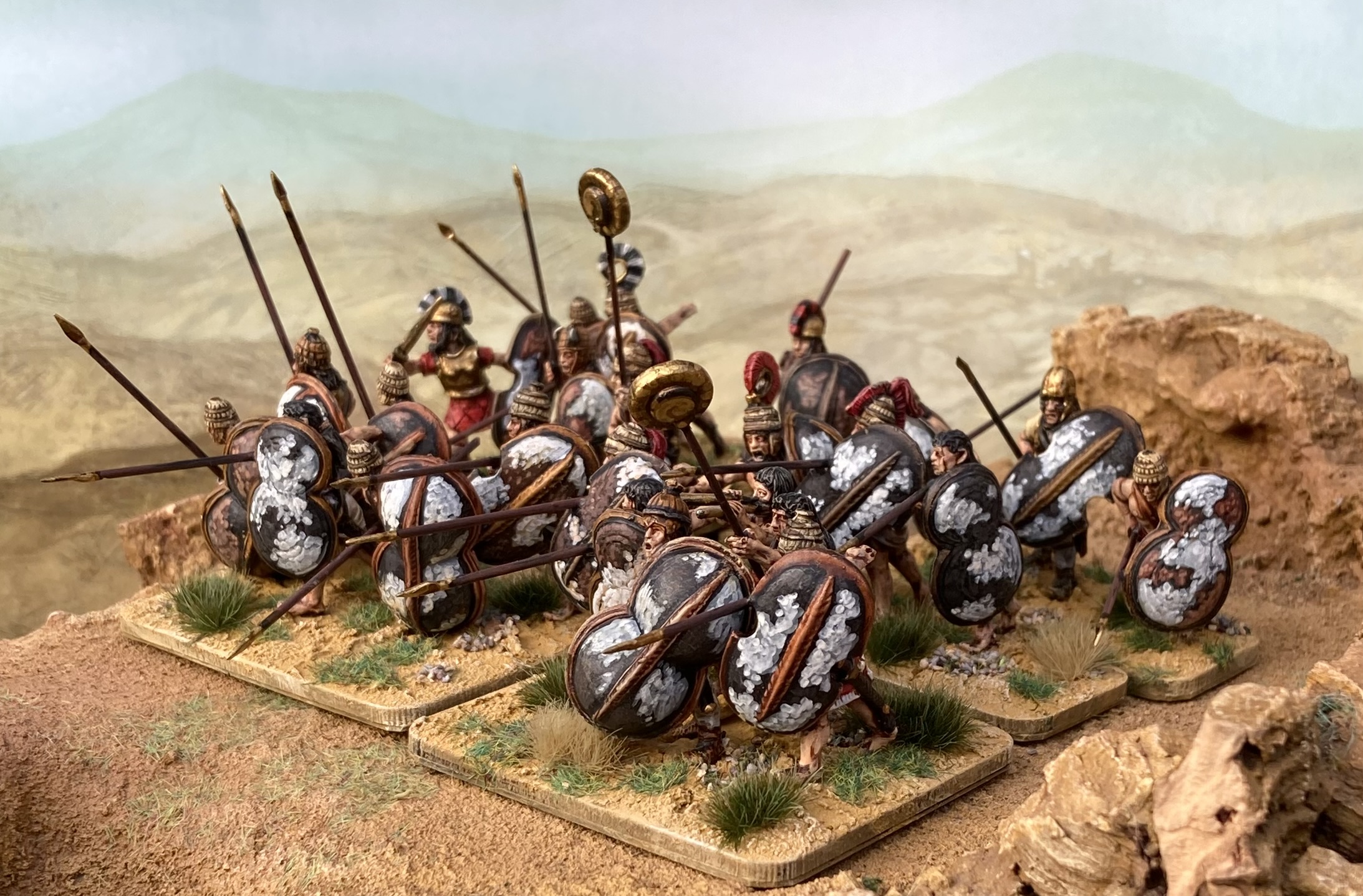 28mm Myrmidons and Achaeans for the Trojan War – mogsymakes
