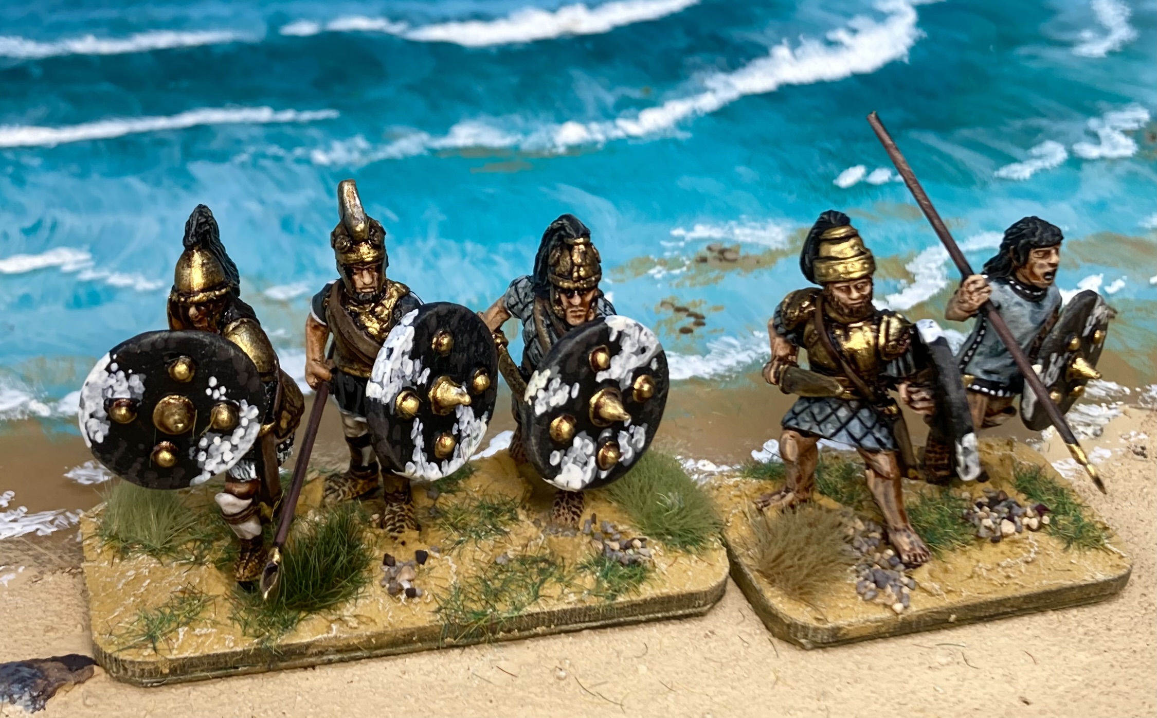 28mm Myrmidons and Achaeans for the Trojan War – mogsymakes