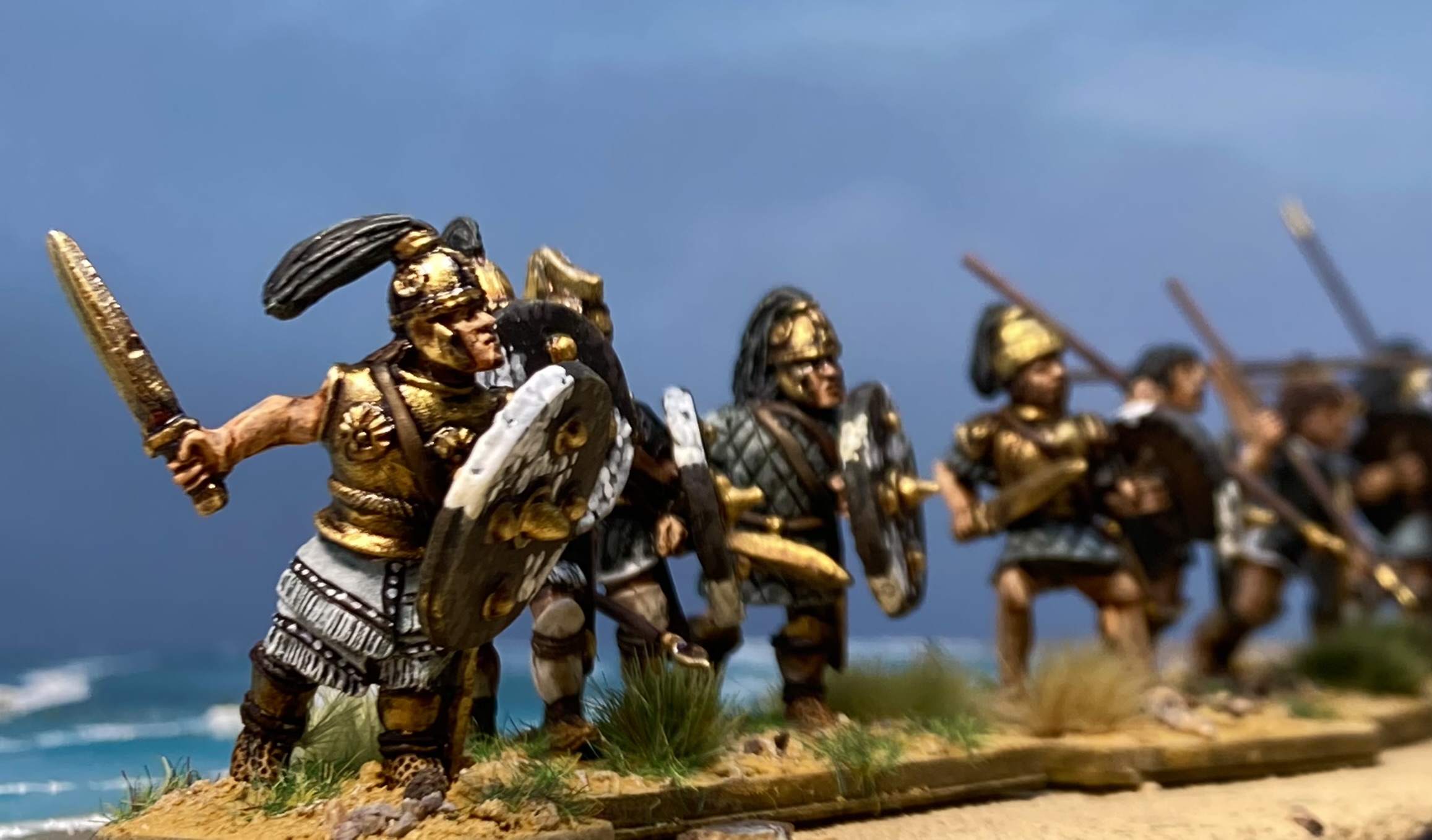 28mm Myrmidons and Achaeans for the Trojan War – mogsymakes