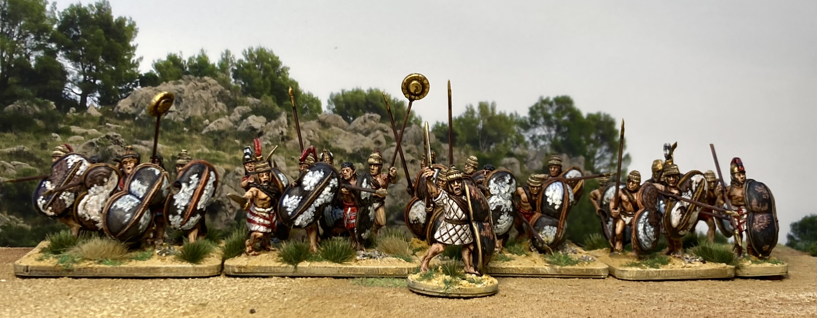 28mm Myrmidons and Achaeans for the Trojan War – mogsymakes