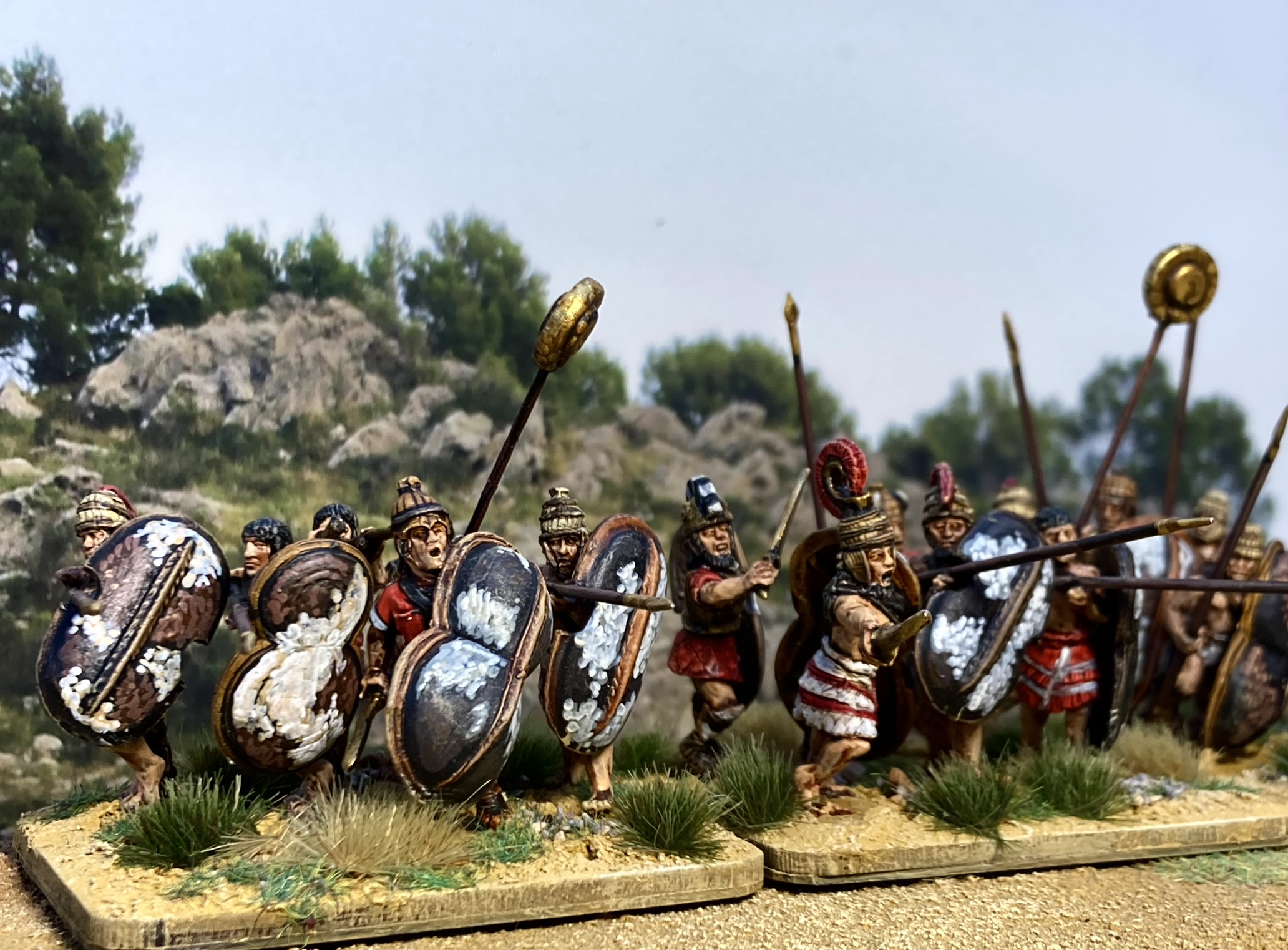 28mm Myrmidons and Achaeans for the Trojan War – mogsymakes