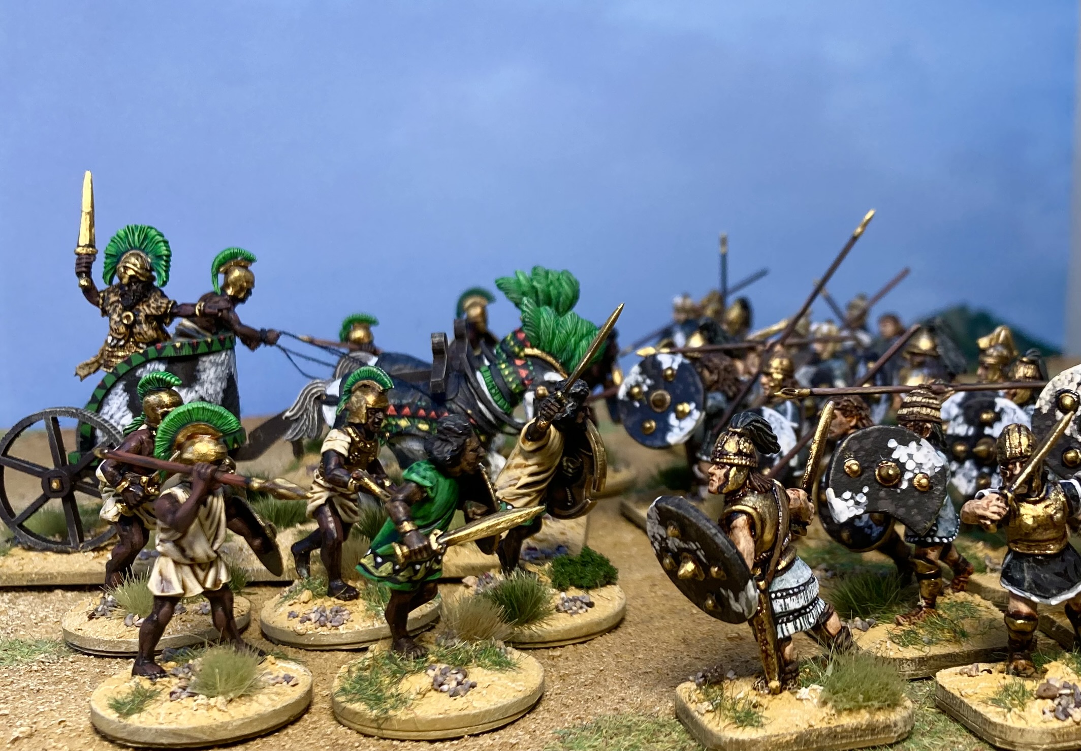 28mm Myrmidons and Achaeans for the Trojan War – mogsymakes