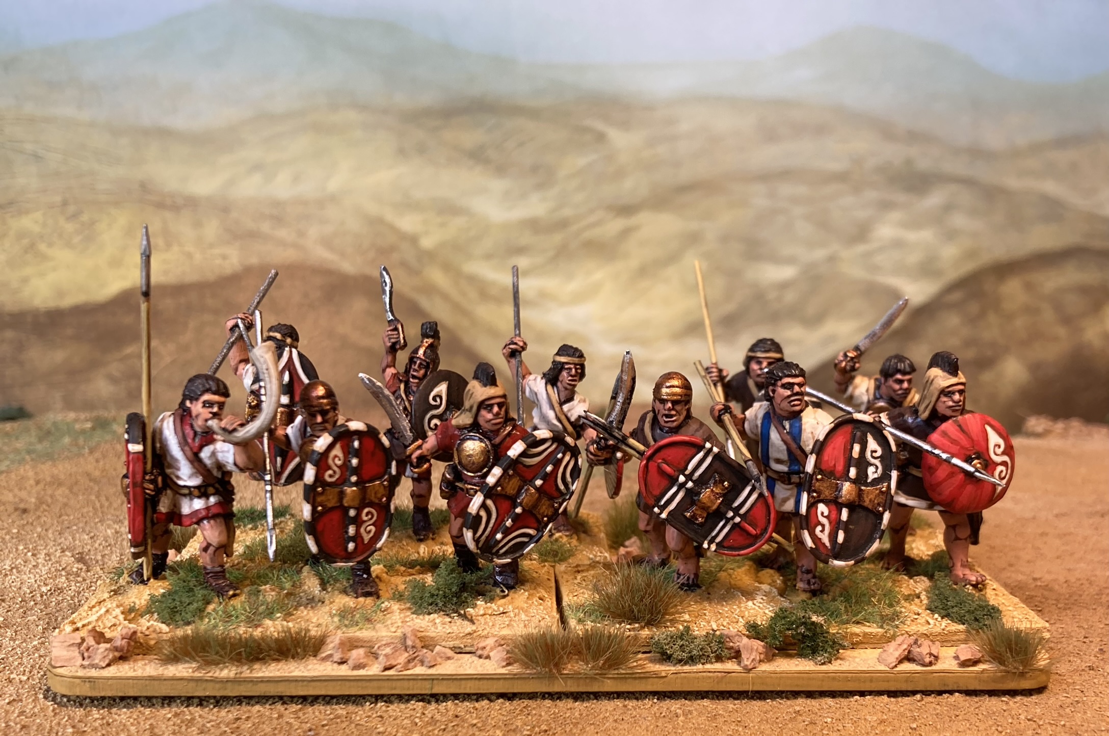 Army Showcase: 28mm Ancient Spanish – mogsymakes