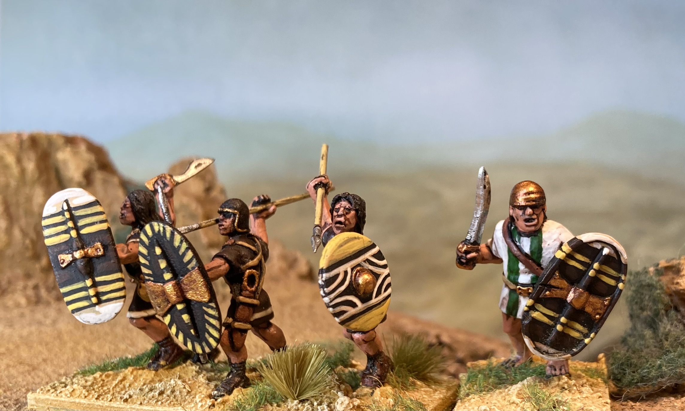 Army Showcase: 28mm Ancient Spanish – mogsymakes