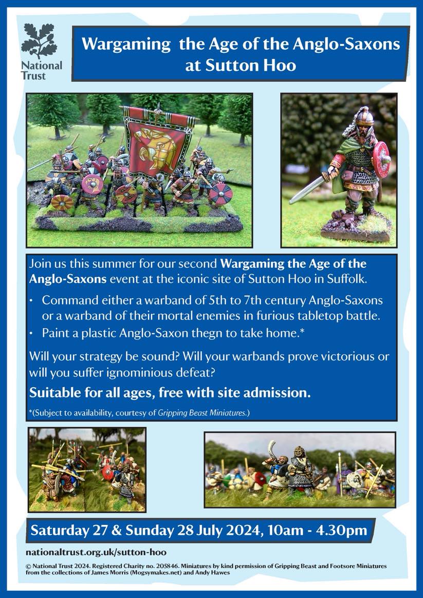 Preview: Wargaming the Age of the Anglo-Saxons at Sutton Hoo (27-28th ...