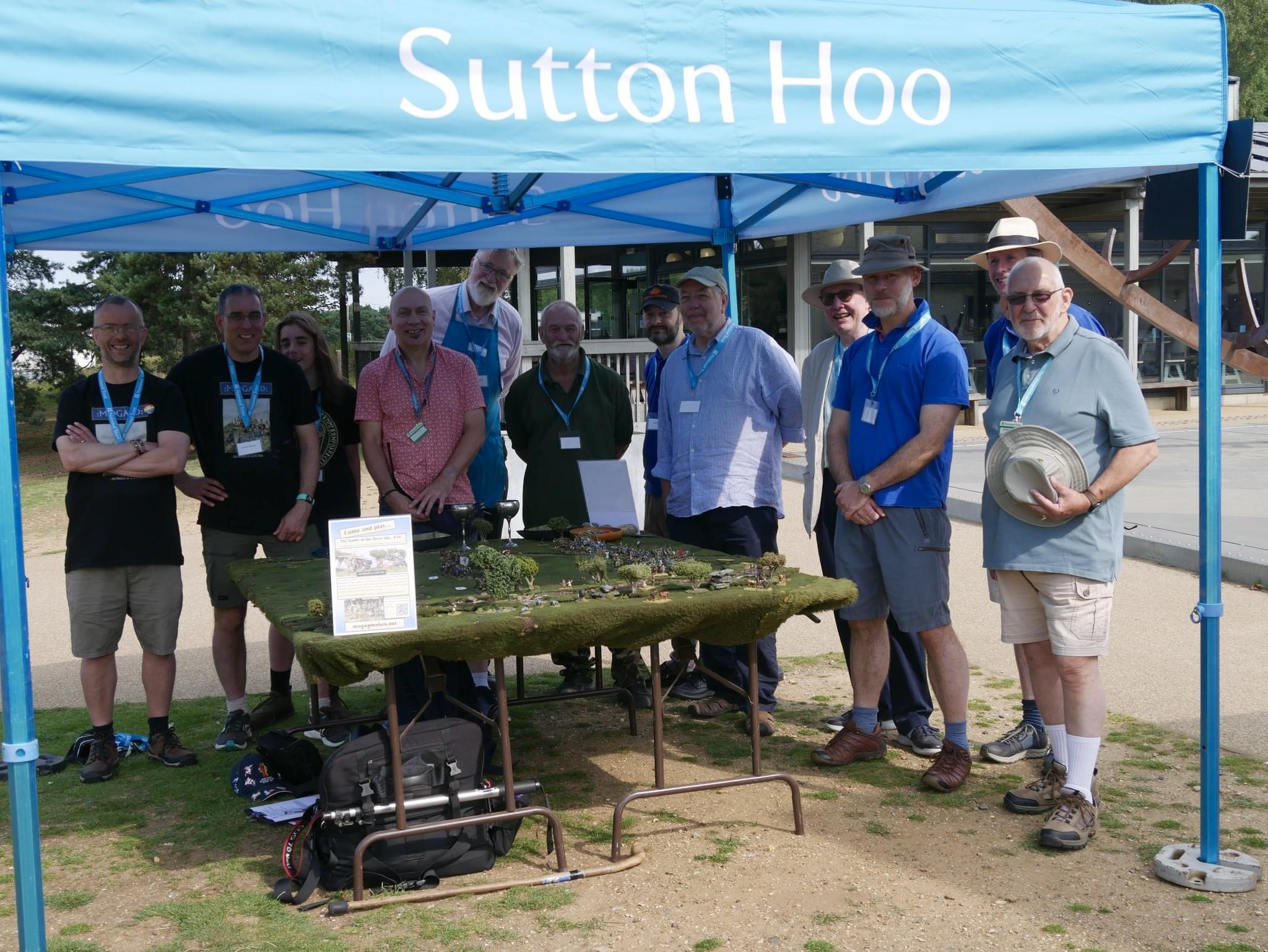 Wargaming the Age of the Anglo-Saxons at Sutton Hoo, July 2024 (Pt 2 ...